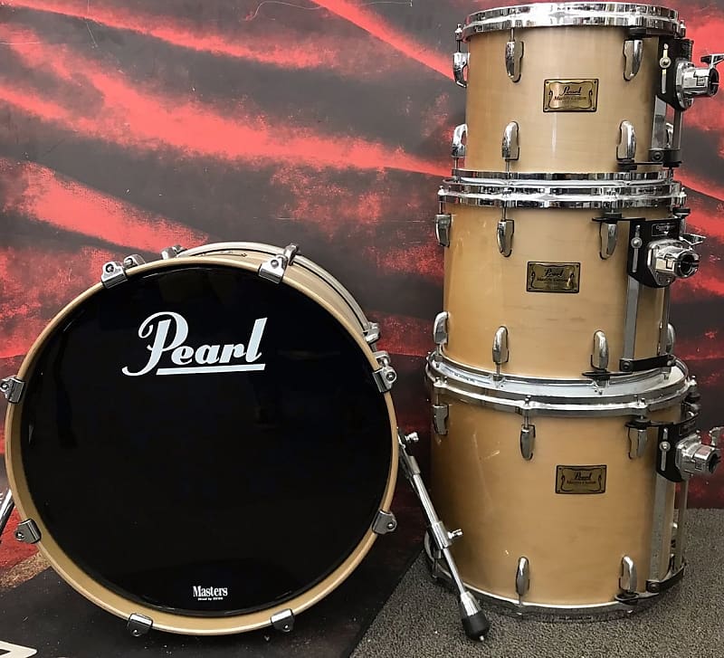 Pearl Masters Custom 4-Piece Drum Kit (White Plains, NY) | Reverb