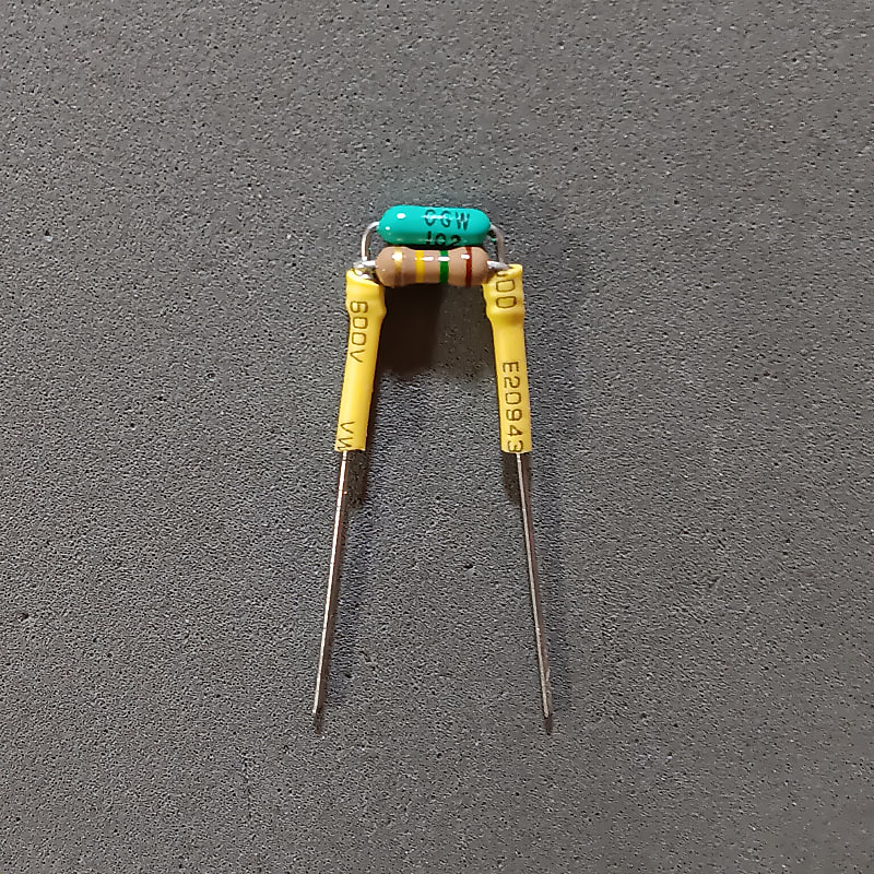 TREBLE BLEED "TV JONES" Spec, "RCDC", 1nF Corning Glassware | Reverb