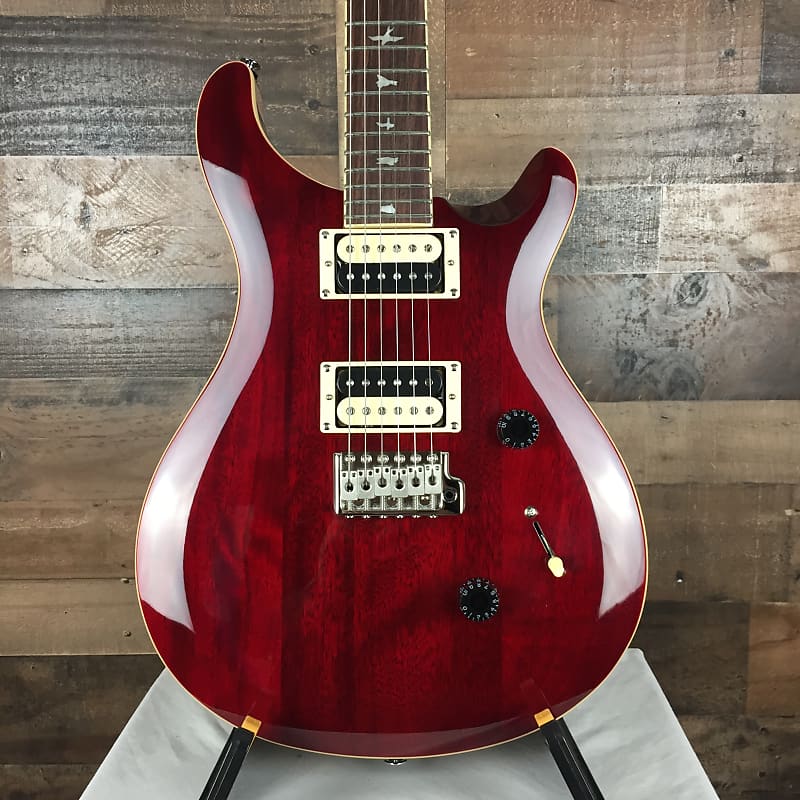 PRS SE Standard 24 with Gig Bag, Vintage Cherry, Free Ship, | Reverb