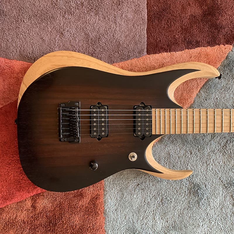 Ibanez RGD-IX6MRW-1P01 - Charcoal Brown Burst - DiMarzio | Reverb
