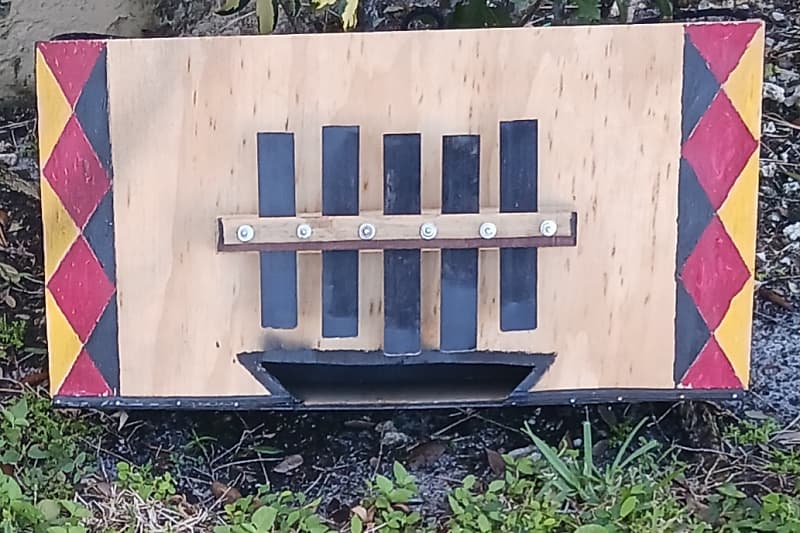 Sierra Leone-style "thumb piano" (kongoma): large | Reverb