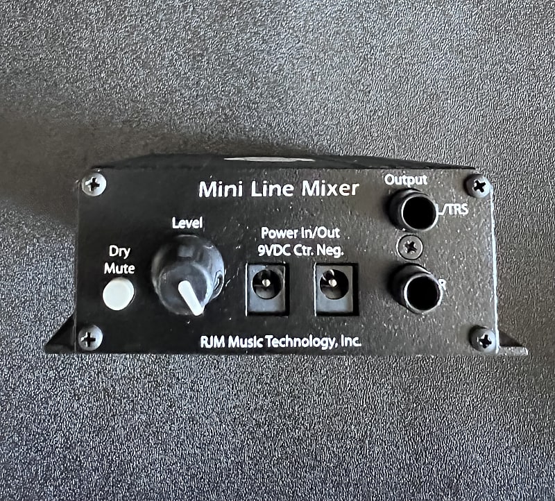 RJM Mini Line Mixer Pedalboard Mixer | Reverb