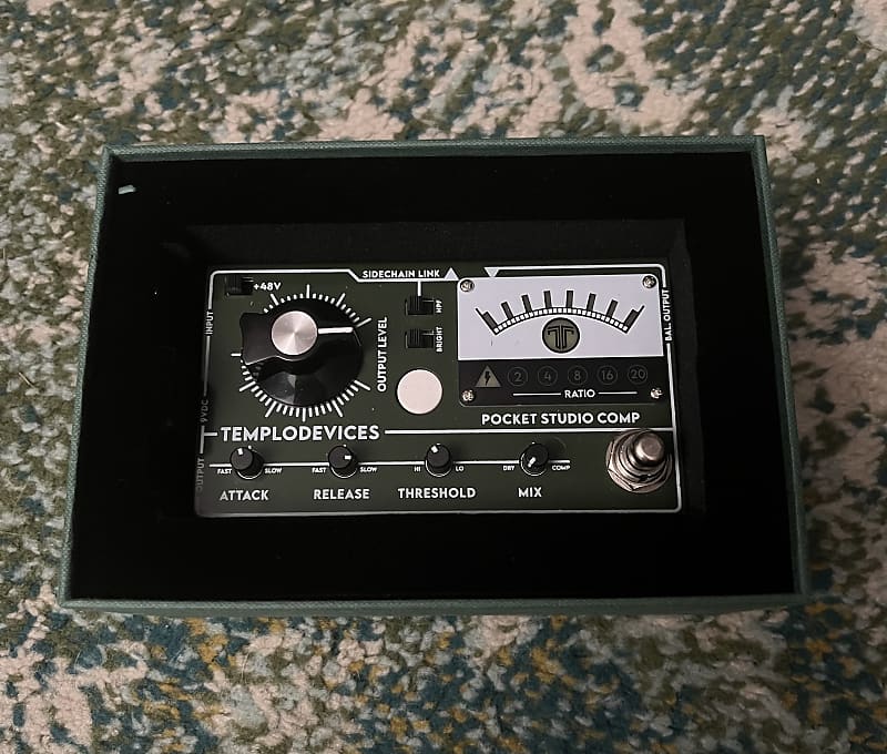 Templodevices Pocket Compressor 2024 - Green | Reverb