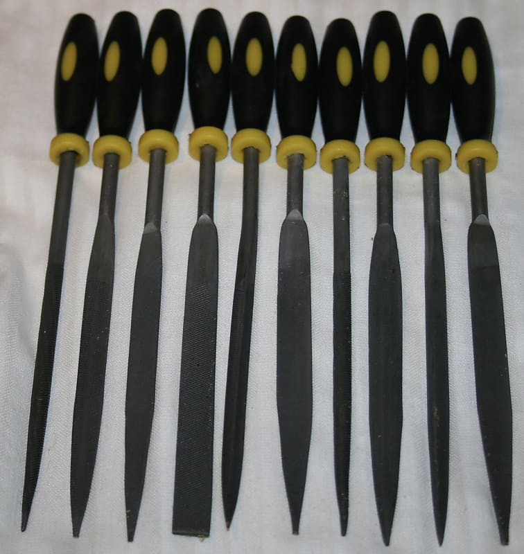 Guitar Luthier File set 10 Piece set | Reverb