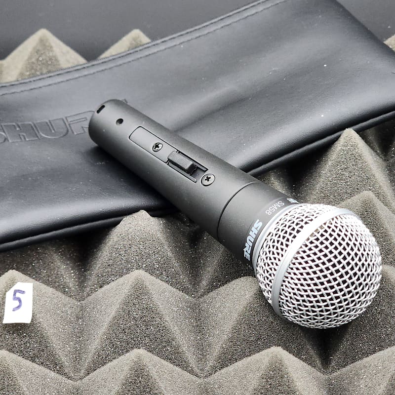 Shure SM58S Handheld Cardioid Dynamic Microphone 1984 - | Reverb