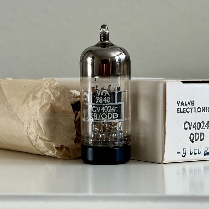 Mullard 12AT7 CV4024 Mitcham Great Britain Factory NOS ECC81 | Reverb