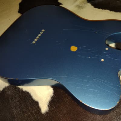 2021 Fender Vintera Road Worn Telecaster Body - LAKE PLACID | Reverb