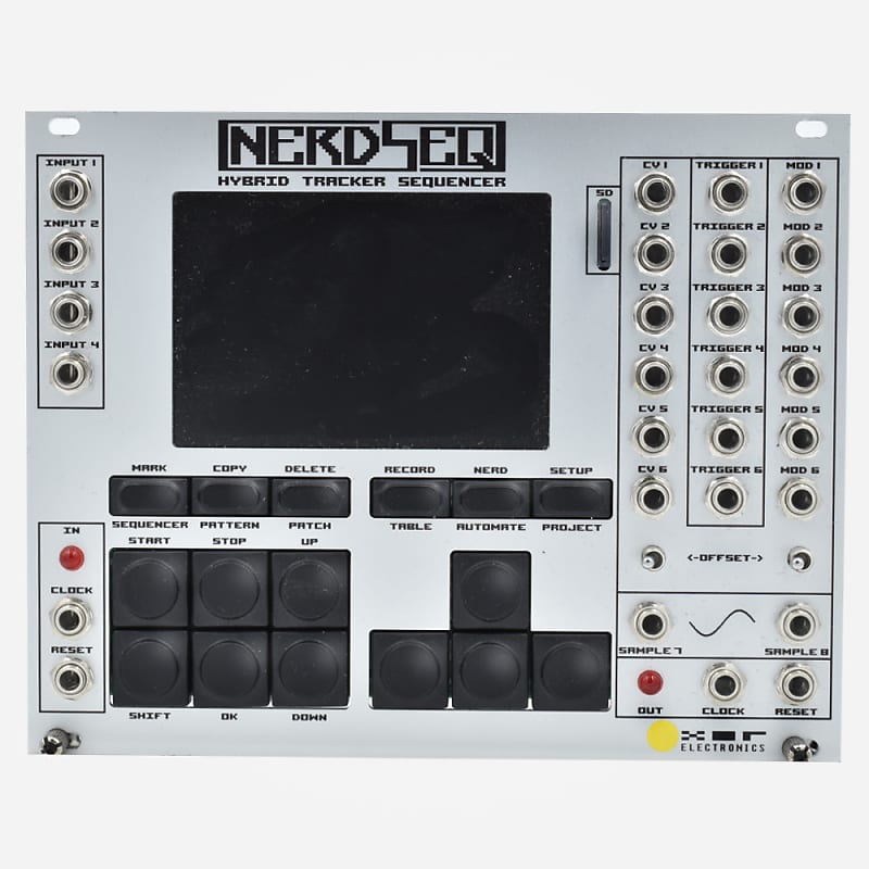 XOR Electronics NERDSEQ Eurorack Tracker Sequencer Module | Reverb