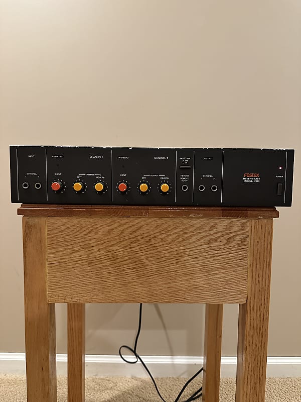 Fostex Model 3180 Spring Reverb | Reverb