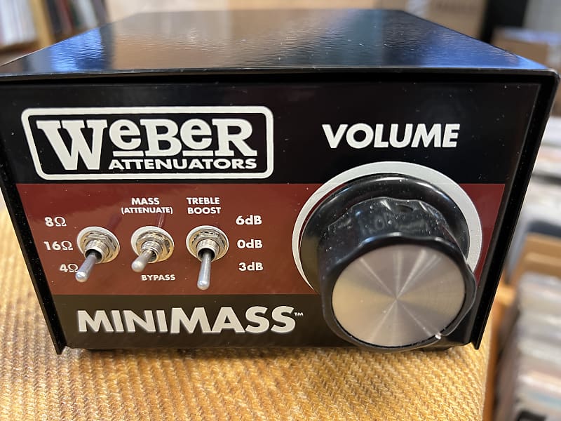 Weber MiniMass 25 watt Speaker Attenuator | Reverb