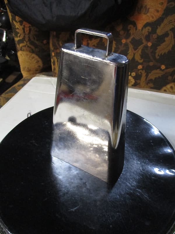 LARGE LATIN PERCUSSION COWBELL - 8" CHROME | Reverb