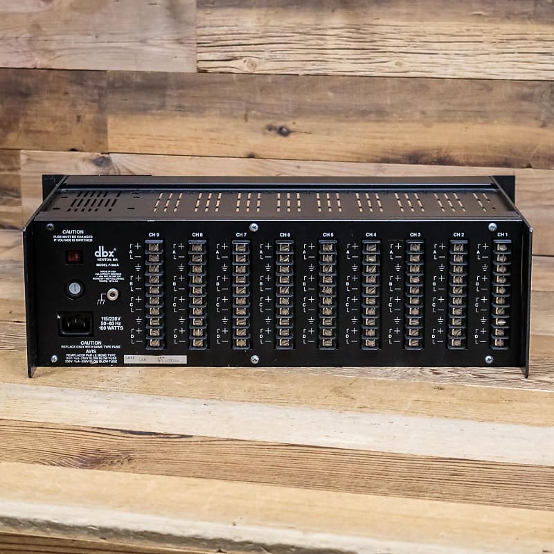 DBX 900A 900-Series Power Rack Frame 9-Unit 3U Chassis | Reverb