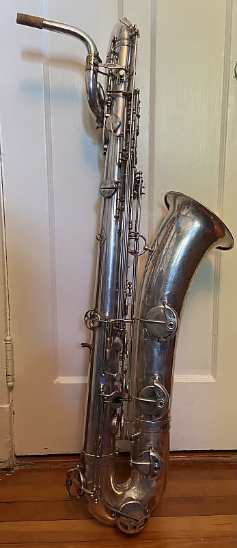 Selmer Super Balance Action silver Baritone Saxophone | Reverb