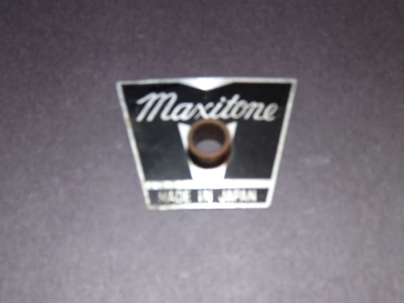 Vintage Maxitone MIJ Drum Badges 2 Pack (198) | Reverb