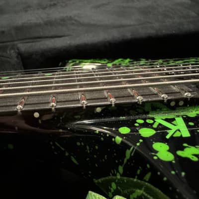 Kiesel Lightspeed 7 - Black & Kiesel Racing Green Splatter | Reverb