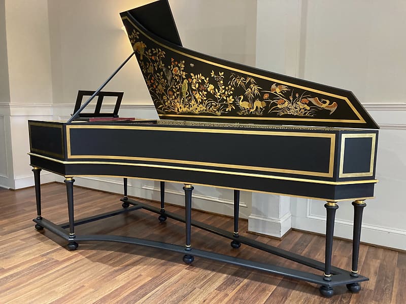 Alan Gotto Harpsichord Double Manual Donzelaque 2009 - Dark | Reverb