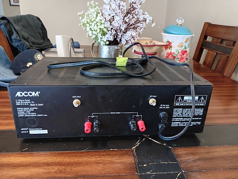 Adcom GFA 545ii mid-90s - black | Reverb