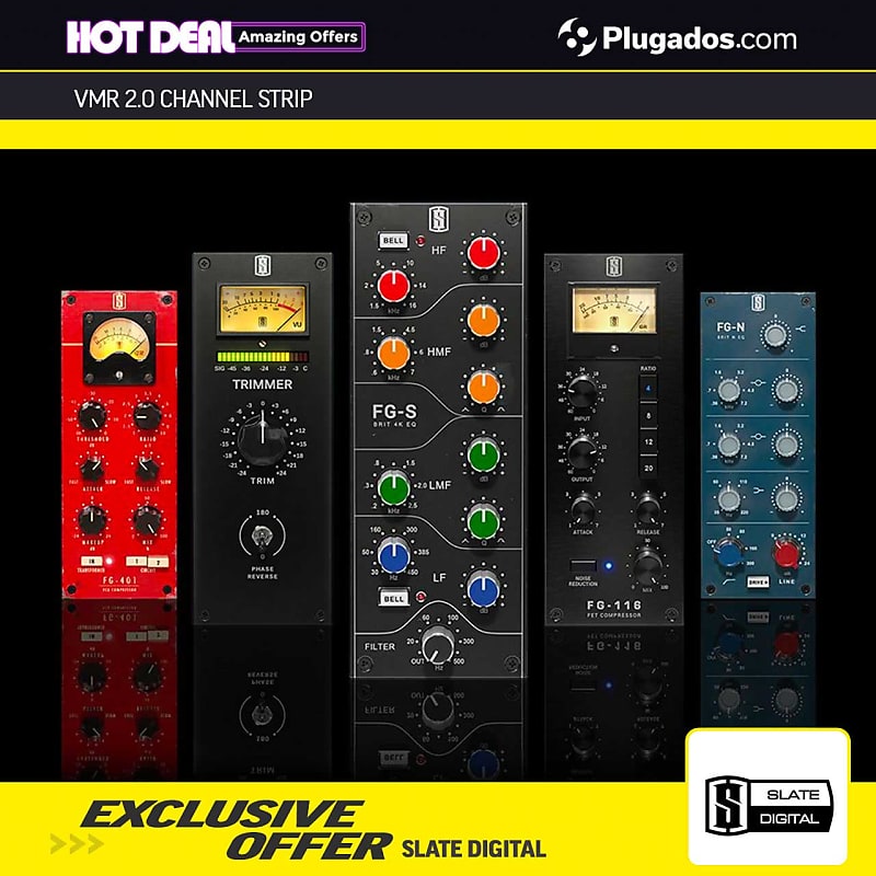 Slate Audio VMR 2.0 Channel Strip | Reverb