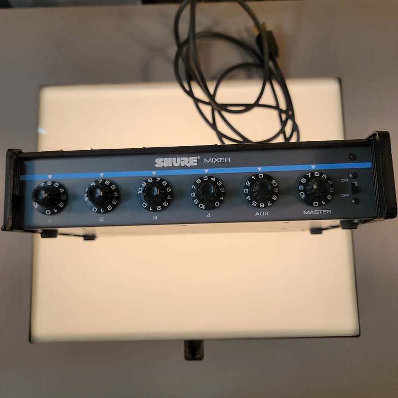 Shure M268 Microphone/Line Mixer 5 Channel, Phantom Power | Reverb