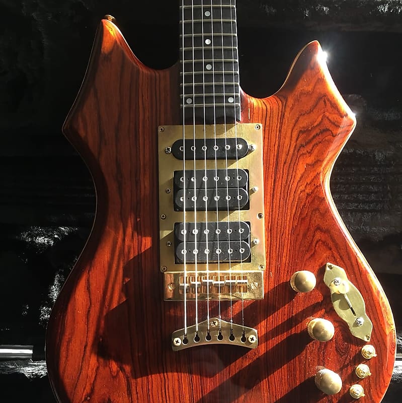 Rusch Jerry Garcia Barebones Tiger 2017 Natural | Reverb