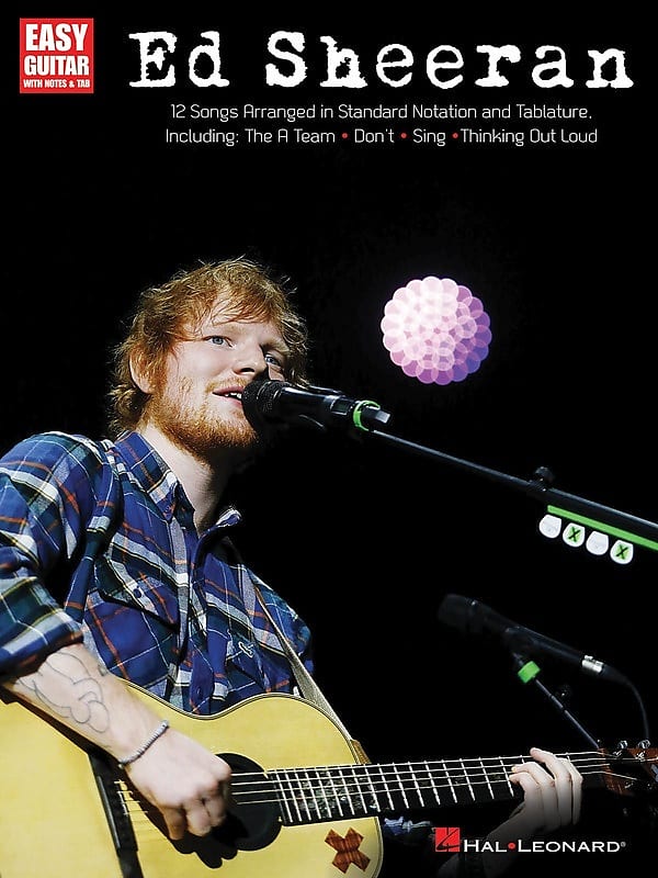 Ed Sheeran For Easy Guitar Notes and TAB (Softcover Book) | Reverb