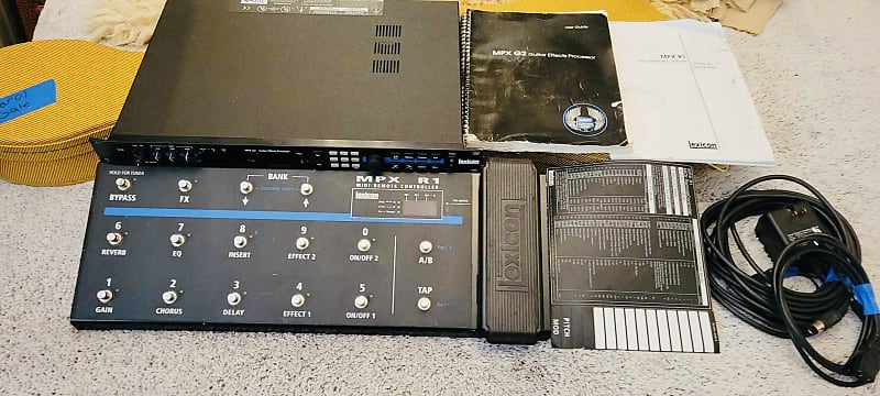 LEXICON MPX MPG2 with MPX R1 MIDI Controller | Reverb