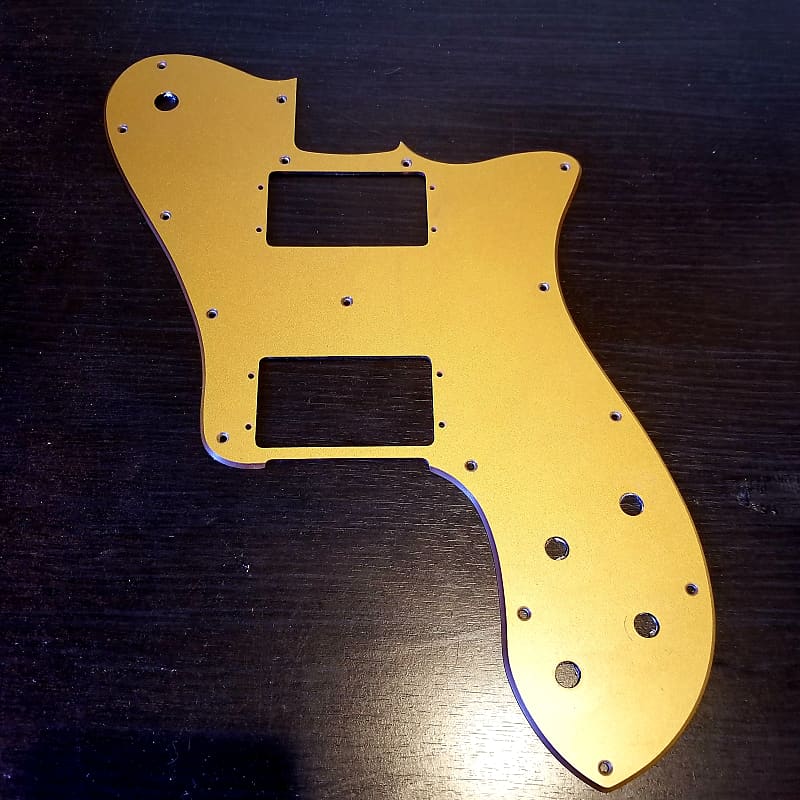 72 DLX Gold Plexi Shielded Pickguard by WD Pickguards | Reverb