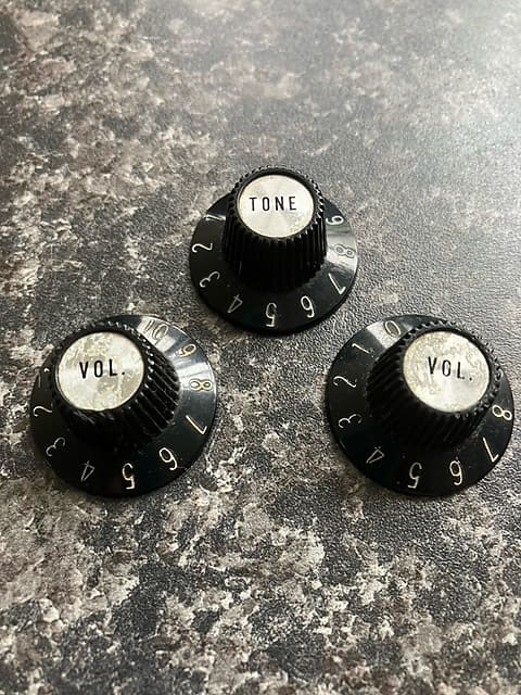 Gibson Vintage Witch Hat Knobs 60s/70s | Reverb