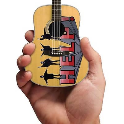 Axe Heaven Classic Natural Finish Acoustic Miniature Guitar | Reverb