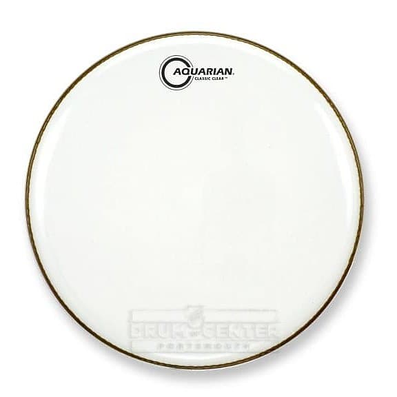 Aquarian Classic Clear Drum Head 8" White | Reverb