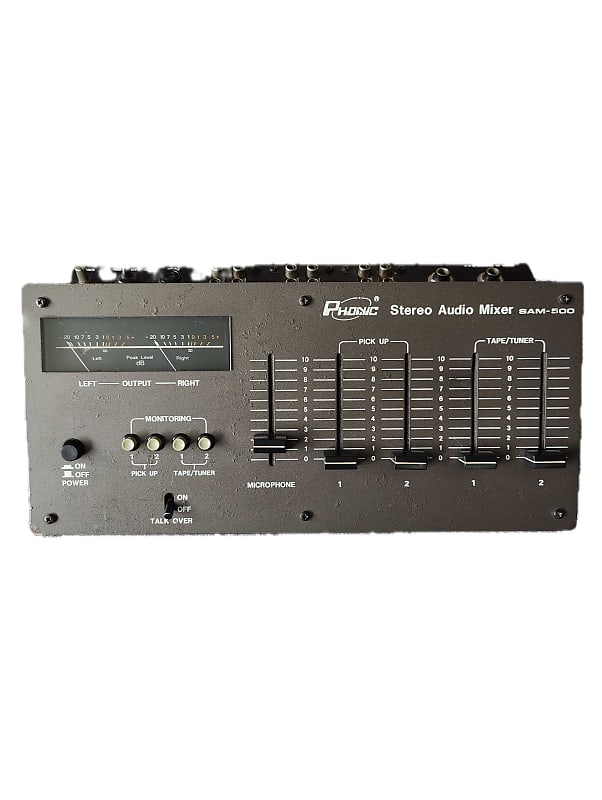 Phonic Stereo Audio Mixer Sam-500 70's Pro Mixer! | Reverb UK