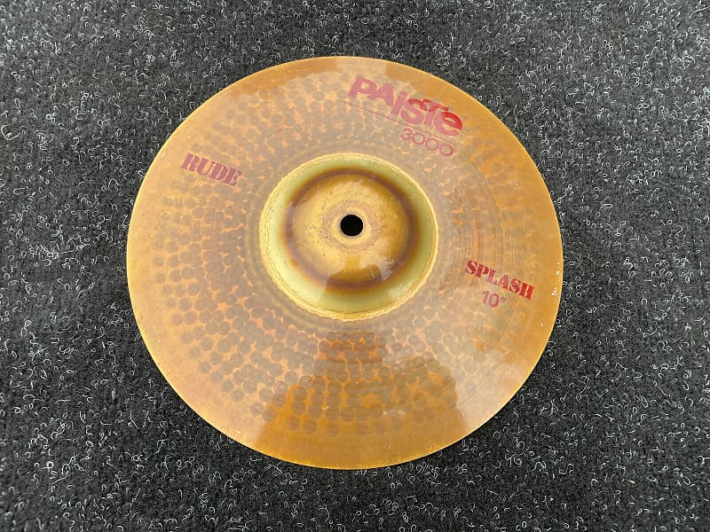 Paiste Rude 3000 10" Splash Type Cymbal | Reverb