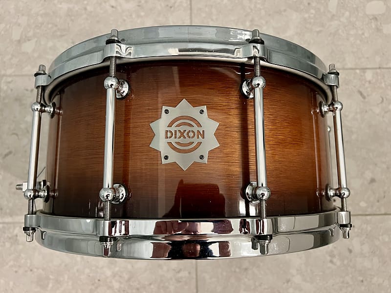 Dixon Artisan Chris Brady 14x6,5” - Gloss Vintage Burst | Reverb