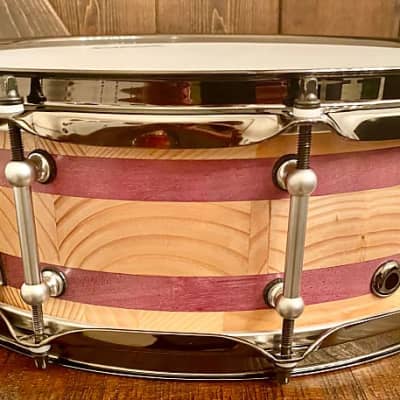 DrumPickers 14x5” Heirloom Snare Drum (Purple Heart/Douglas | Reverb