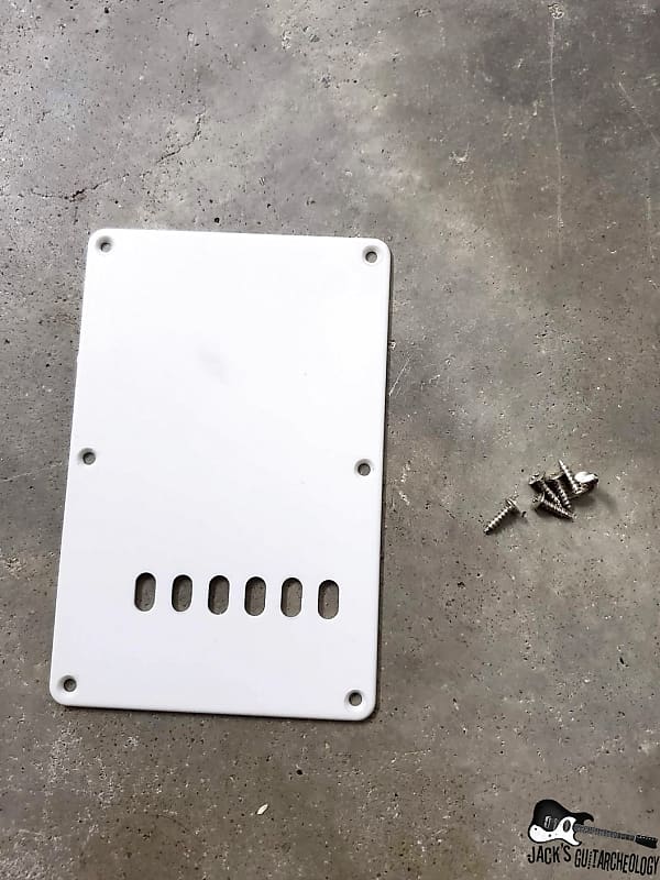 Relic Stratocaster Tremolo Cover Back Plate #26 | Reverb Canada