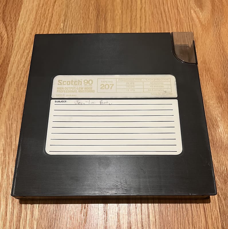 Scotch 3M 207 Professional Mastering Tape, 1/4”, 1800 ft | Reverb