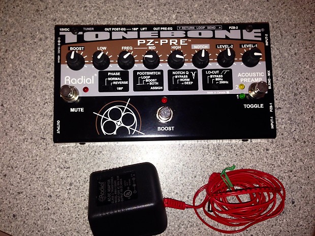 Radial Tonebone PZ-PRE Acoustic Preamp DI | Reverb
