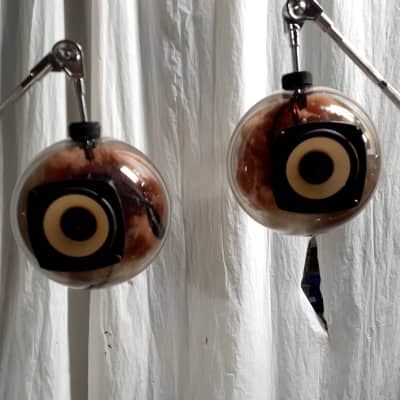 FULL RANGE STEREO SPEAKERS SPHERICAL ENCLOSURES AND TRIPODS | Reverb