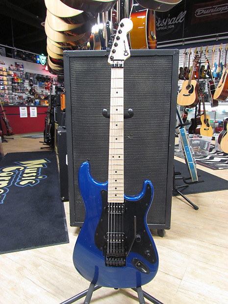 Charvel So Cal 2013 Candy Apple Blue | Reverb