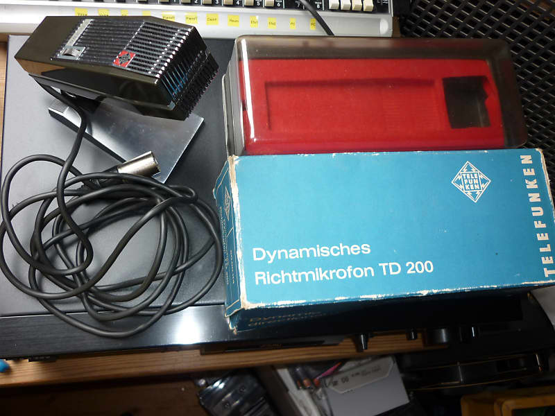 Telefunken TD-200 very rare vintage mic full working | Reverb Canada