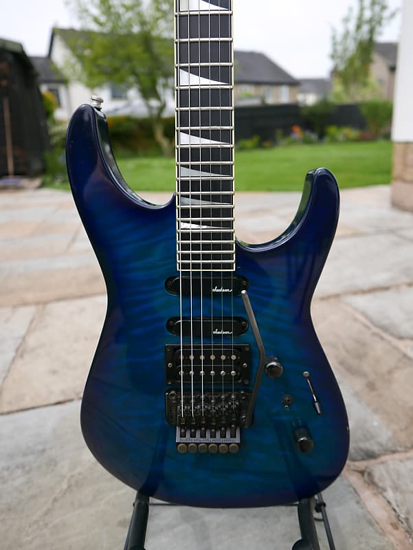 Jackson Fusion Pro 1990 - Trans Blue Rare | Reverb