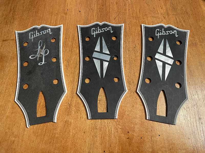 Gibson Les Paul headstock veneers | Reverb
