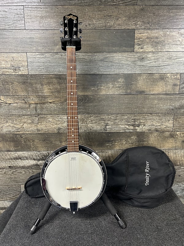 Trinity River 6-String Banjo Banjitar w/ Soft Case #859 | Reverb