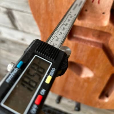 Solid Body Guitar Telecaster Mahogany massive TL Tele Project | Reverb