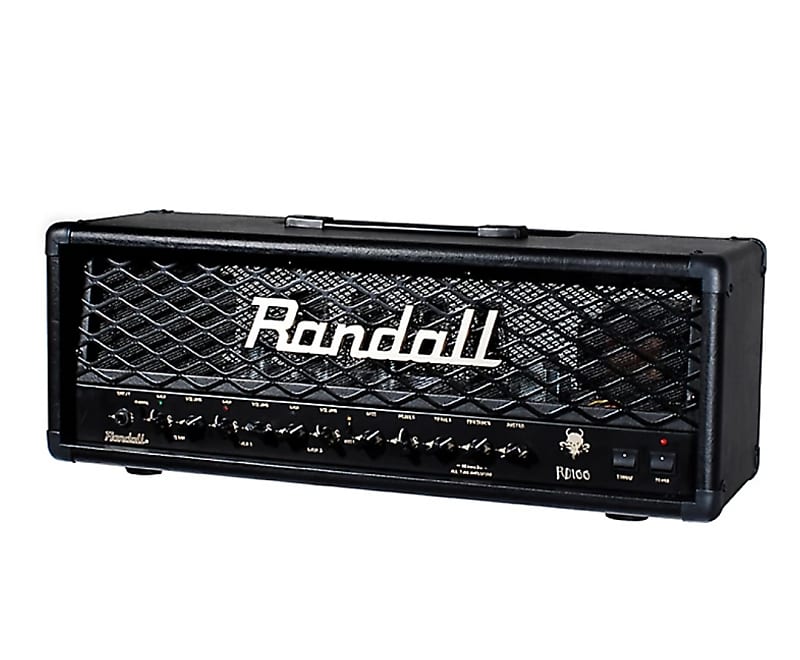 Randall RD100H 3 Channel 100 Watt Guitar Head - Black | Reverb