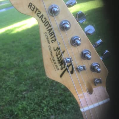 Reverse headstock right handed strat | Reverb