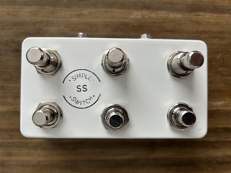 Simple Switch Effects Dual S-3 AUX 2021 - White | Reverb