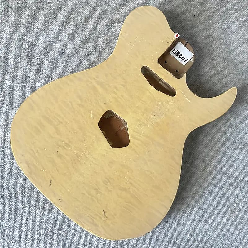 Quilted Maple Top Telecaster Tele Style Guitar Body | Reverb