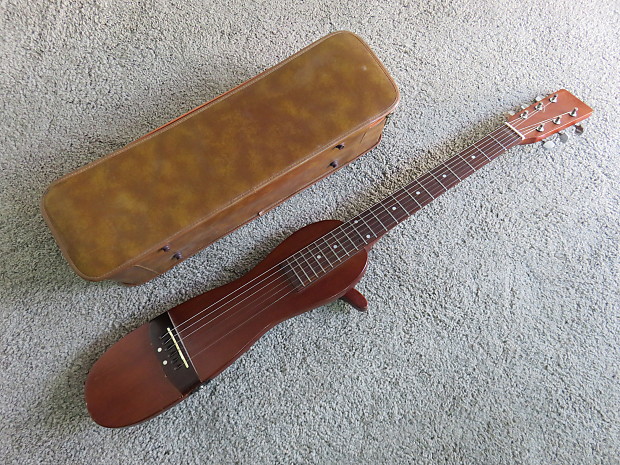 Vintage NOVA-A Acoustic Electric Folding Travel Guitar USA | Reverb UK