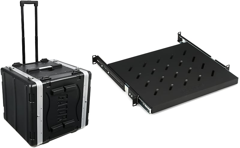 Gator GRR-10L Rolling Rack Case Bundle with Gator | Reverb